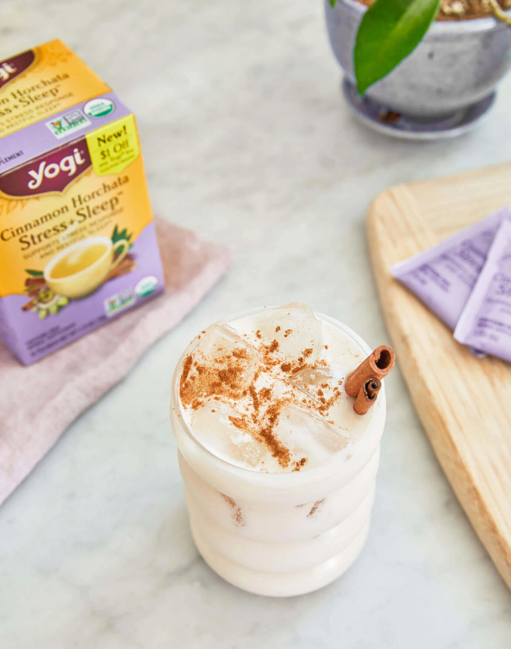 Tea Infused Horchata | Yogi Tea