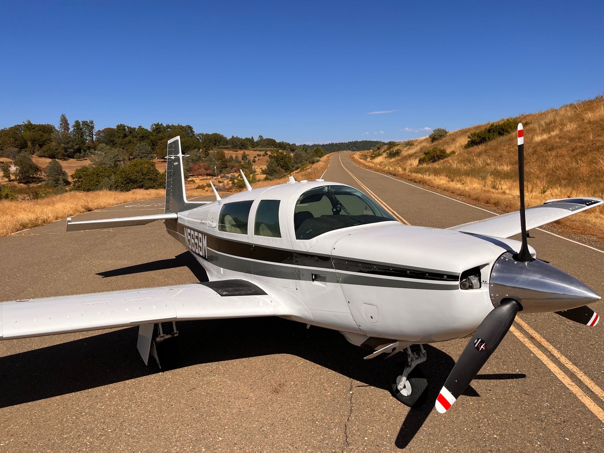 1983 Mooney M20K ROCKET, $159,500 (Here at Placerville) - N5659M