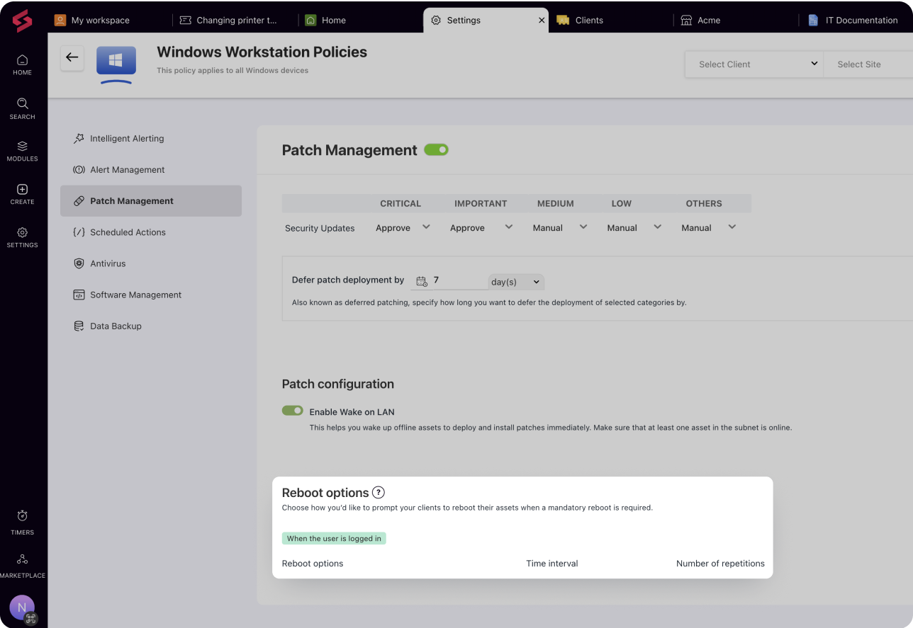 Automated Patch Management | Best RMM for MSPs