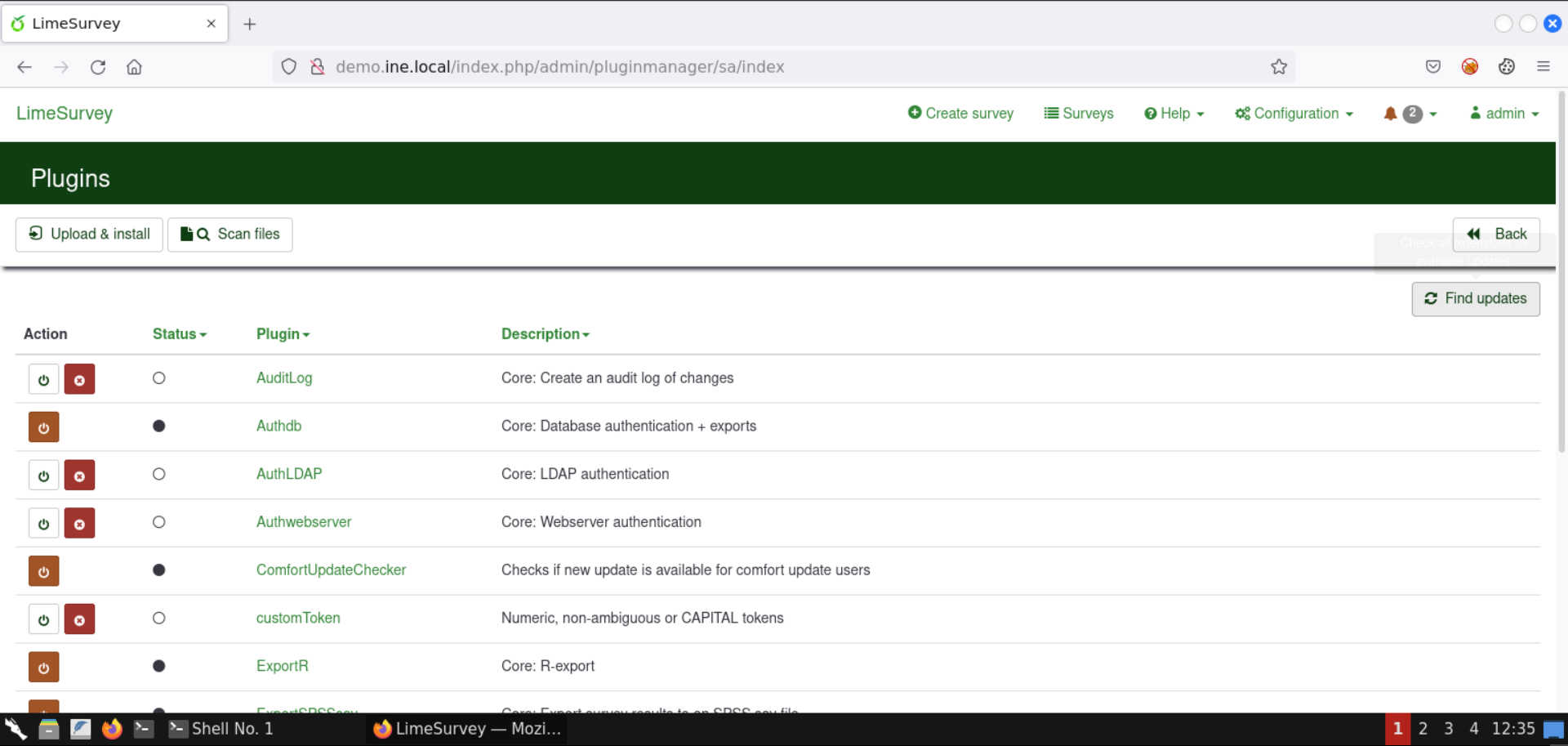 [CVE-2021-44967] LimeSurvey RCE