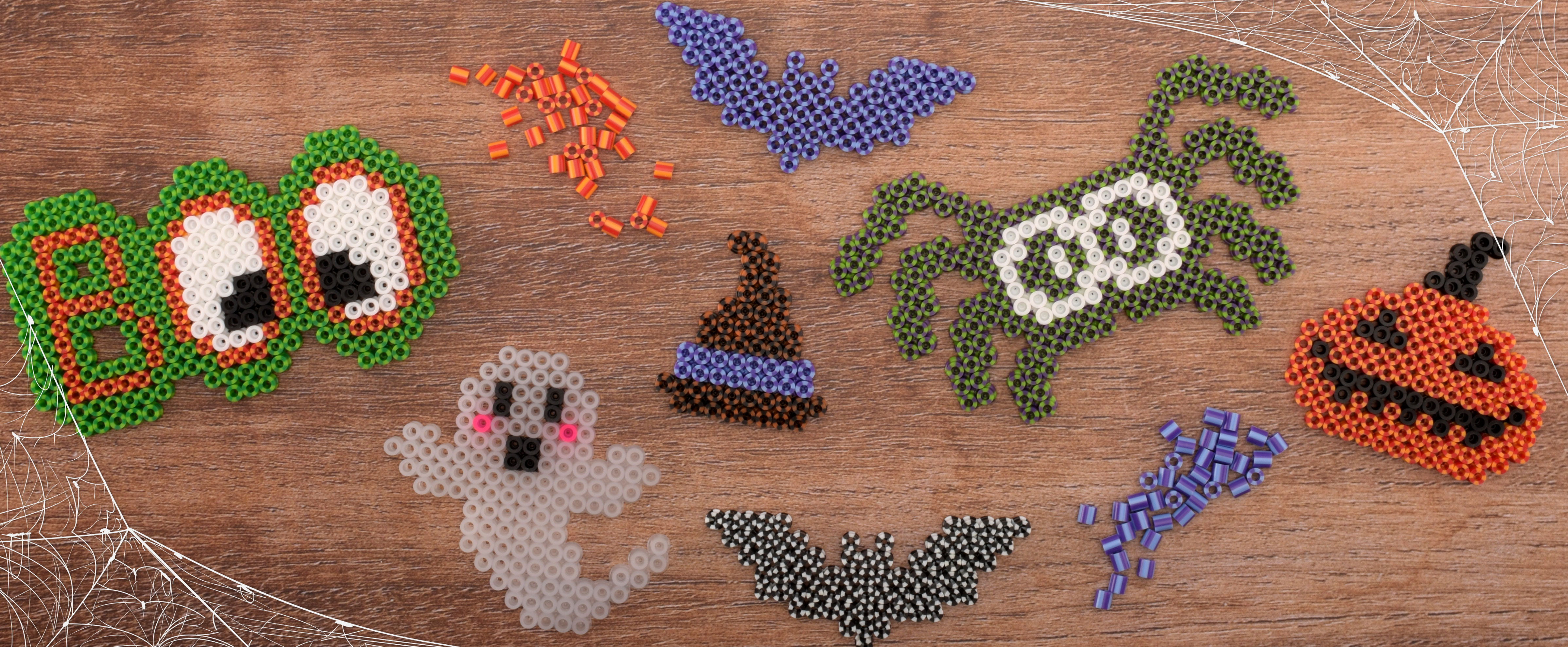 Halloween fuse beads decorations