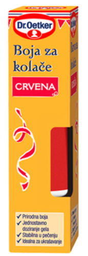 Crvena boja za kolače - Proizvodi