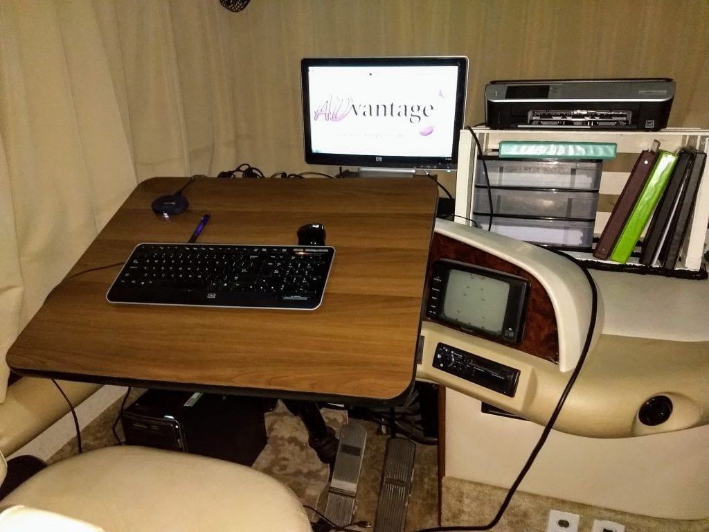 Mobile Workspace Creating an Office in Your RV