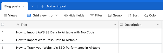 Connect OpenAI Assistants API to Airtable with No-Code (Integration)