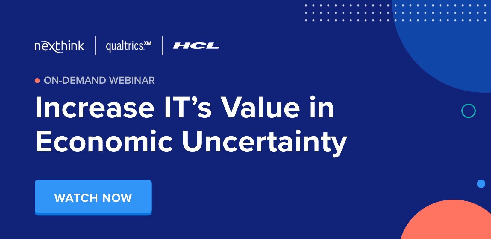 How to Increase IT’s Value in Economic Uncertainty: | Nexthink