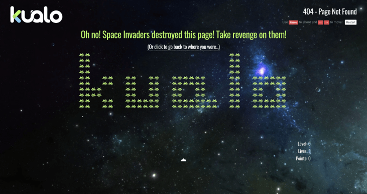 Top 10 Most Creative 404 Error Pages | Digi-Clicks Blog