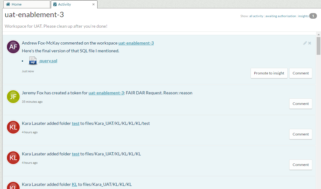 Aridhia DRE Knowledge Base