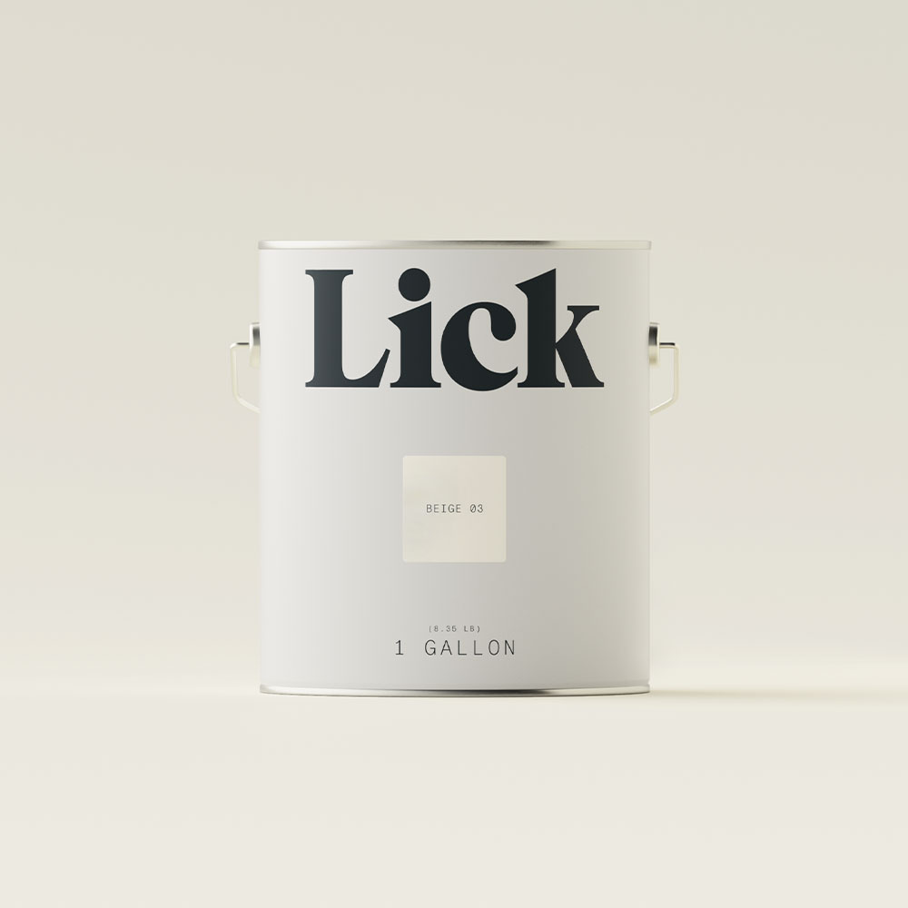 Beige 03: Earthy Beige Paint - Matt Interior Paint | Lick