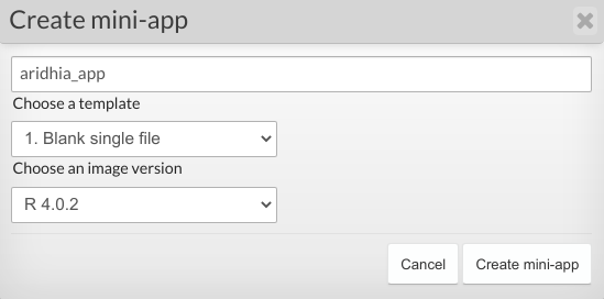 Aridhia DRE Knowledge Base