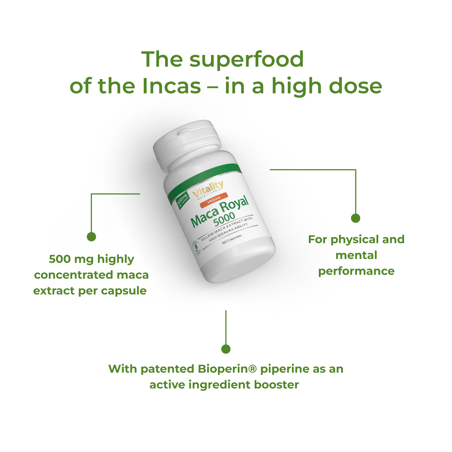 Maca Royal 5000 – Maca extract capsules | VitaminExpress