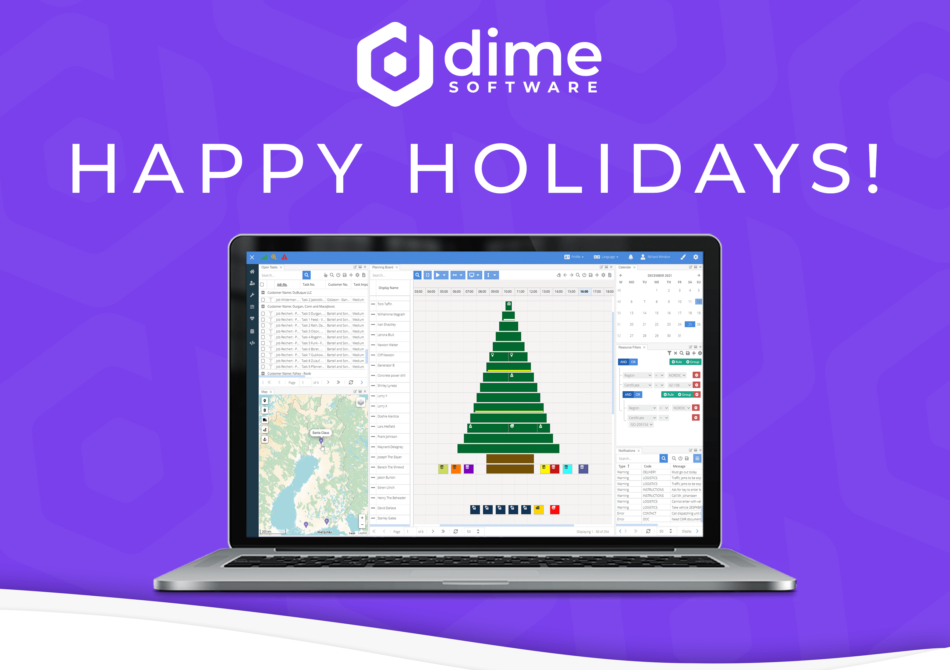 Happy holidays | Dime Software