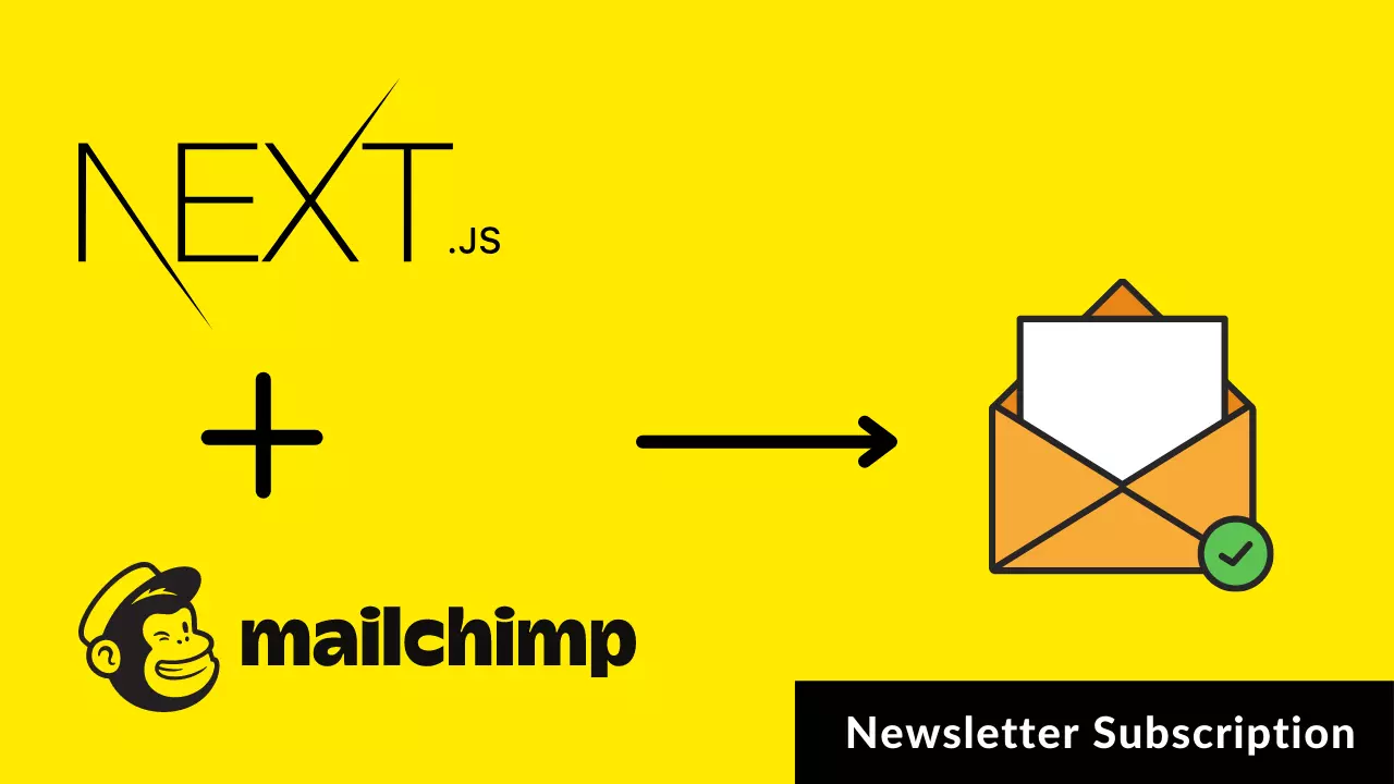 Newsletter Subscription using NEXT JS and Mailchimp API - CodeWithMarish