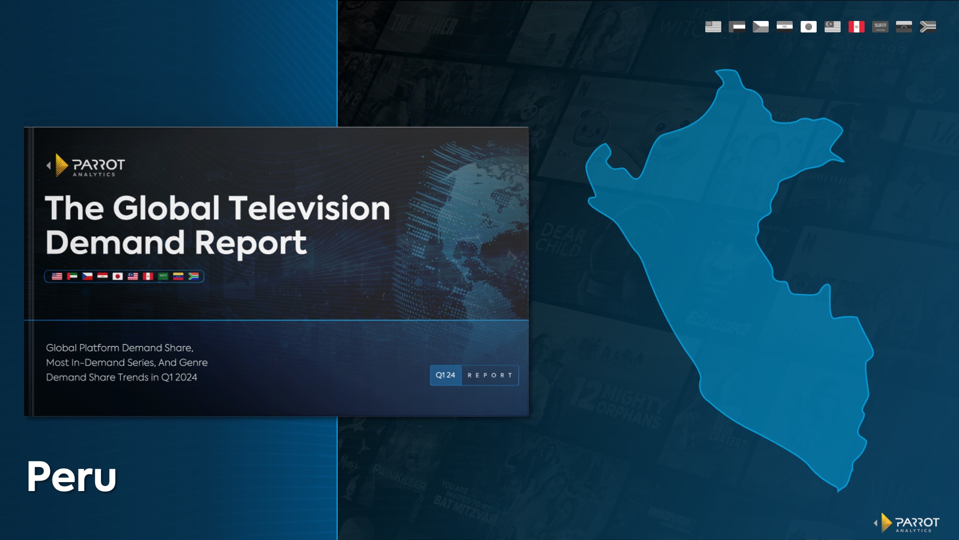 Peru streaming market share analysis Q1 2024: Netflix, Disney+, Amazon ...