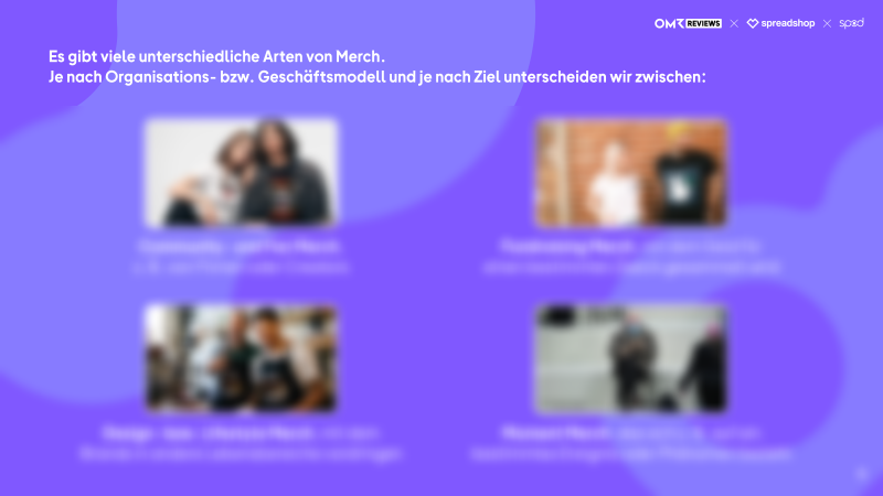 Checkliste für dein Merchandise-Marketing | OMR Reviews
