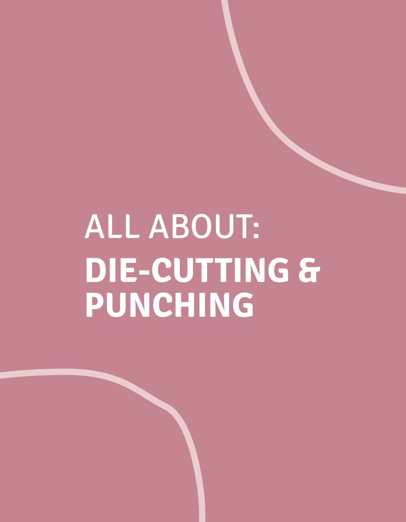 Leer alles over stansen en ponsen | Vaessen Creative