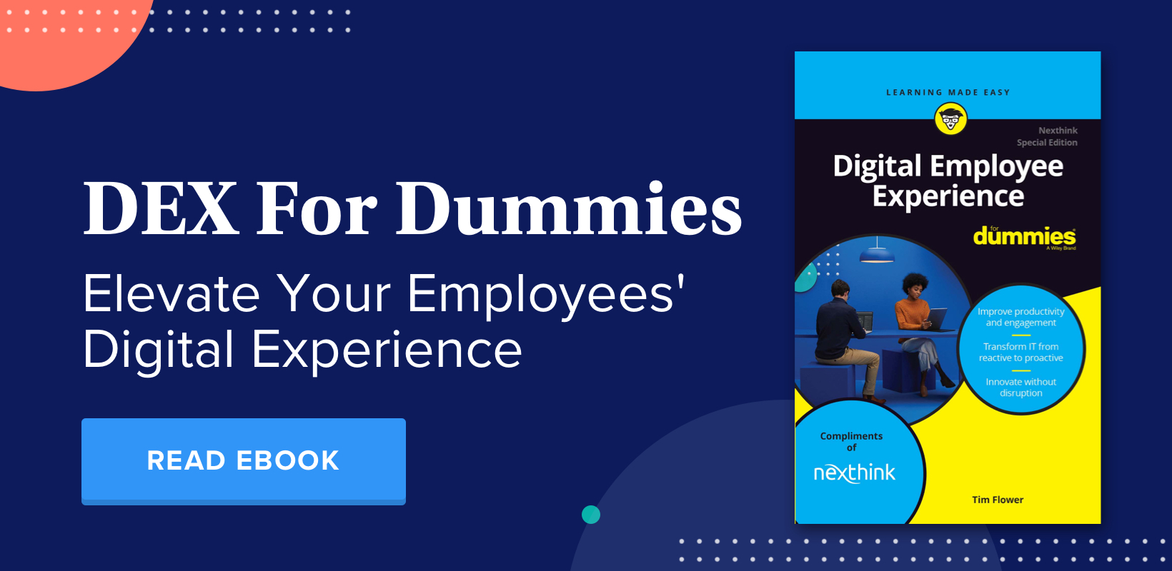 Nexthink Publishes Digital Employee Experience For Dummies | Nexthink