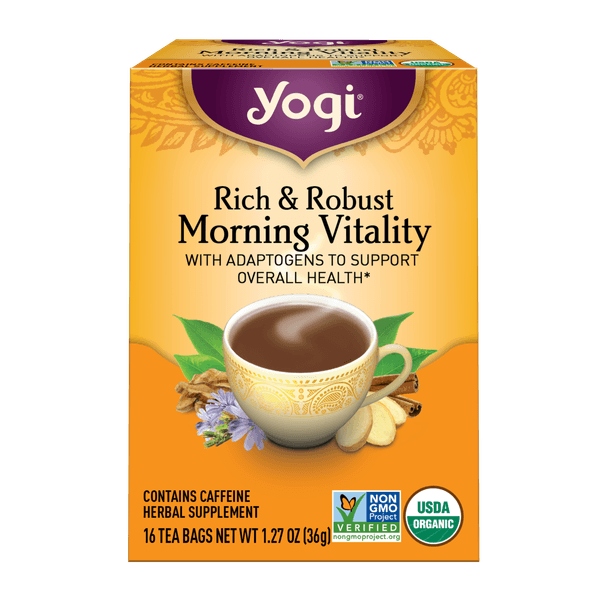 Rich Robust Morning Vitality | Yogi Tea