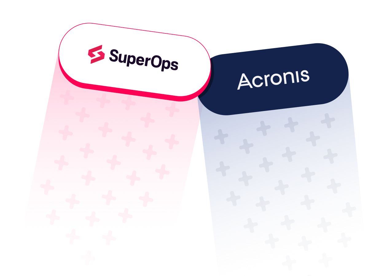 Acronis Integration with SuperOps.ai