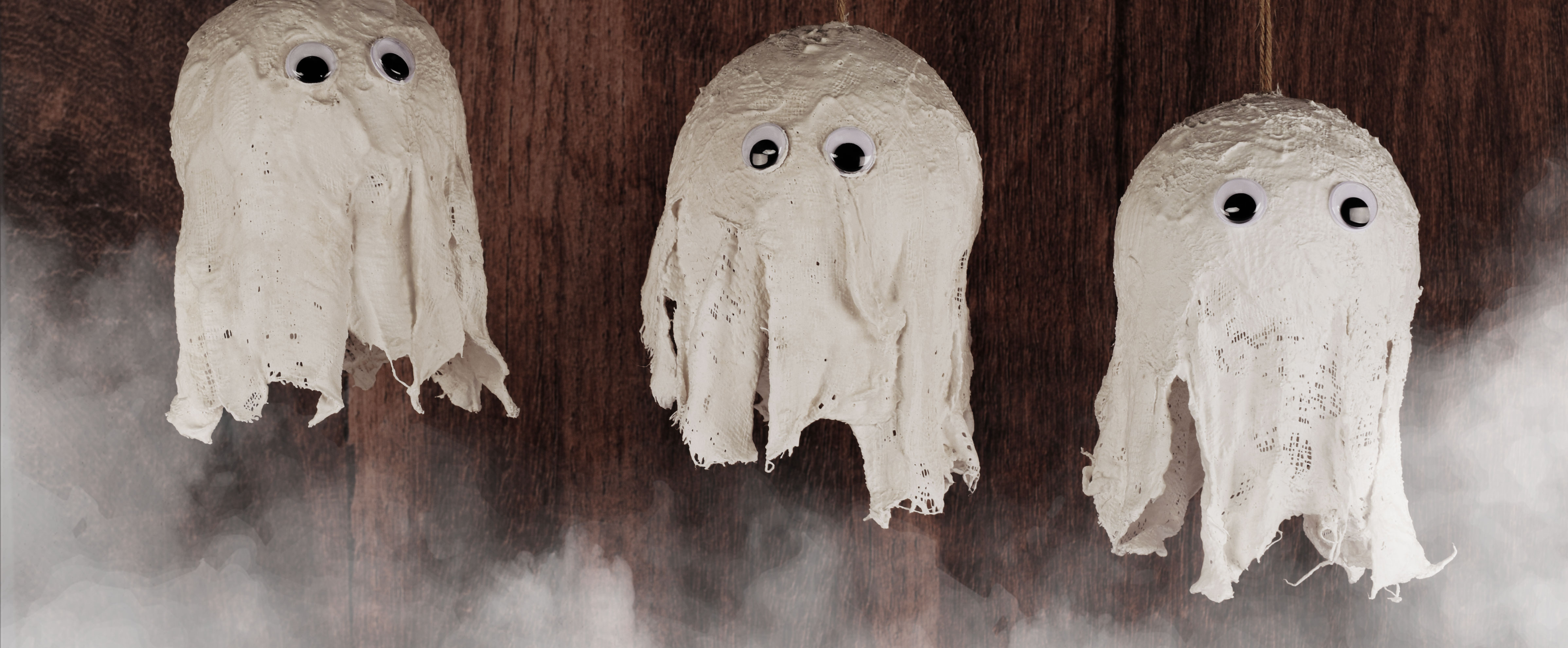 Crafting a plaster ghost