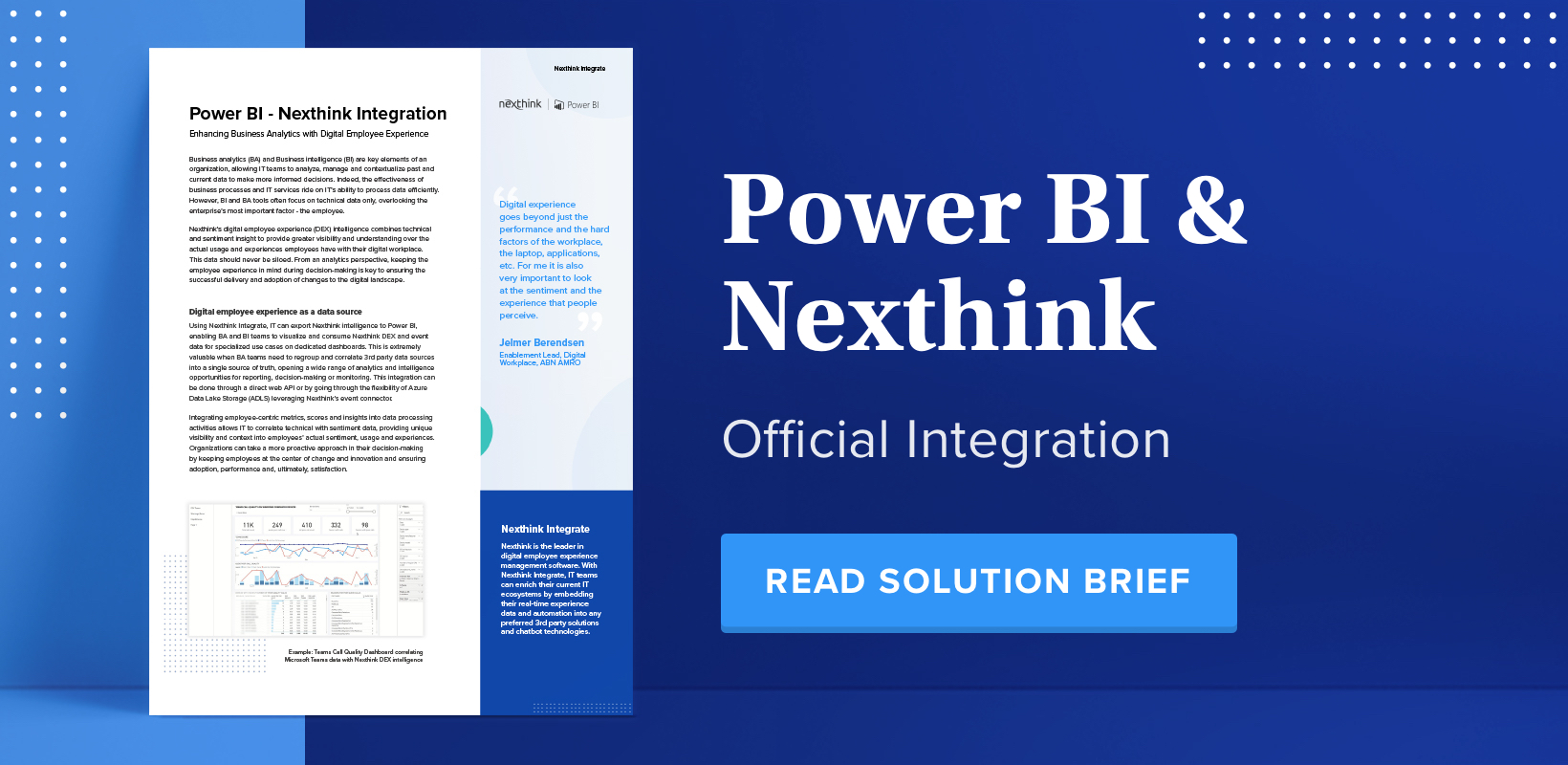 Power BI & Nexthink | Nexthink
