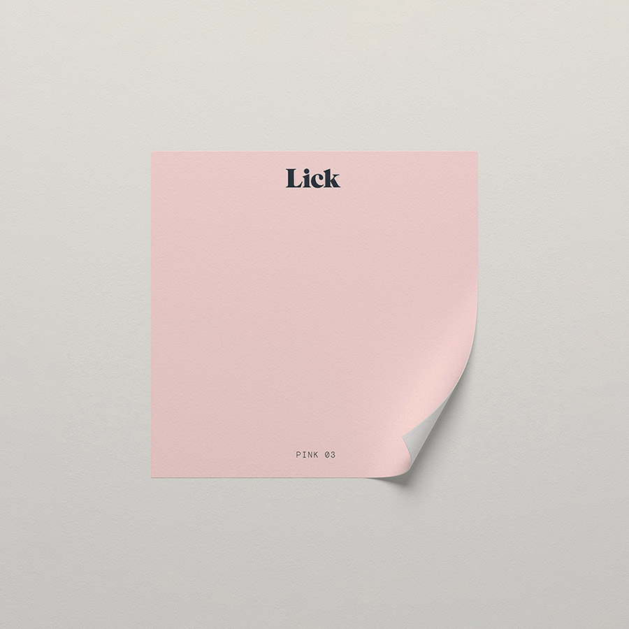 Pink 03: Light Bubblegum Pink Paint - Paint Sample | Lick