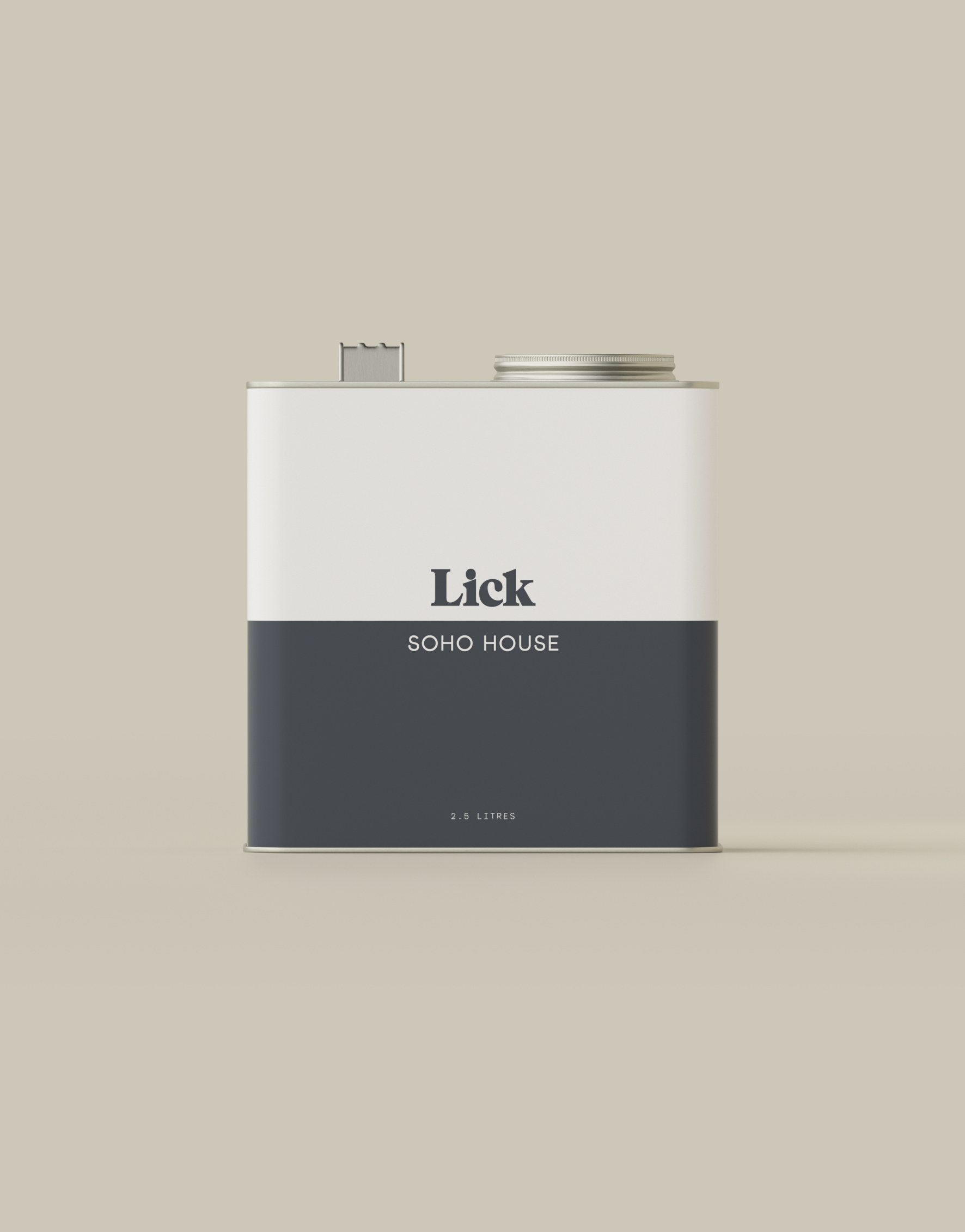 Greige 02: Warm Grey Taupe Paint - Matt Emulsion Paint | Lick