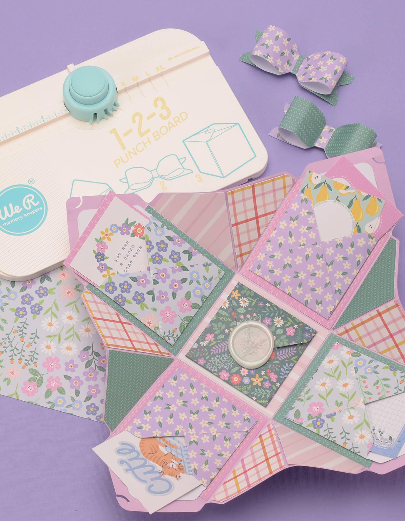 Memory Box with We R Makers Tools