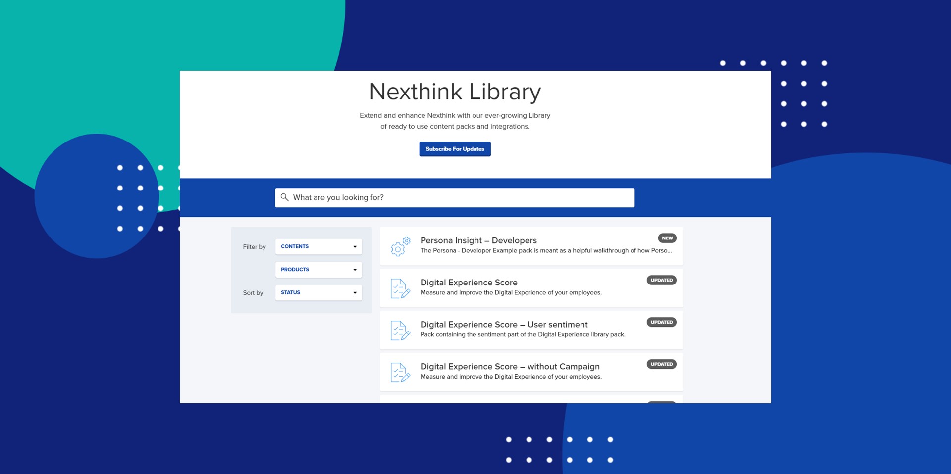 The Nexthink Library: Q4 Overview | Nexthink