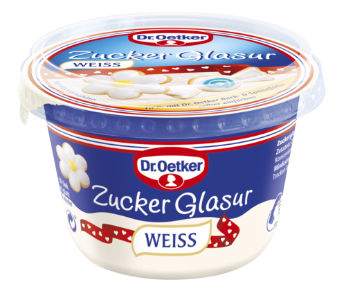 Zuckerglasur weiß - Glasuren & Kuvertüren | Dr. Oetker