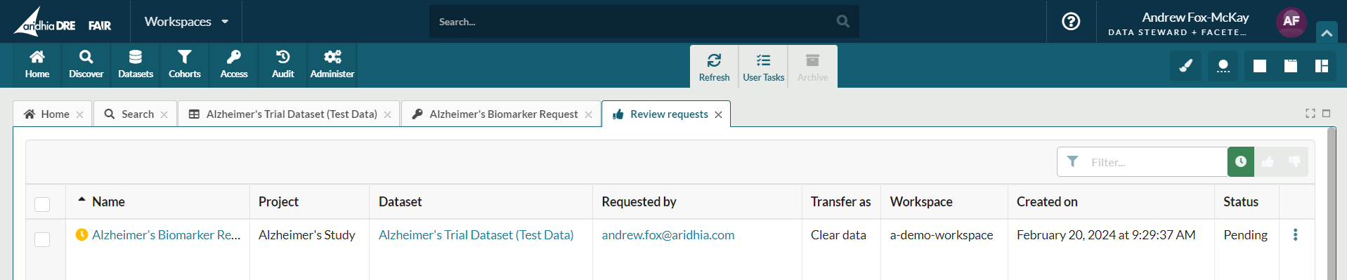 Aridhia DRE Knowledge Base