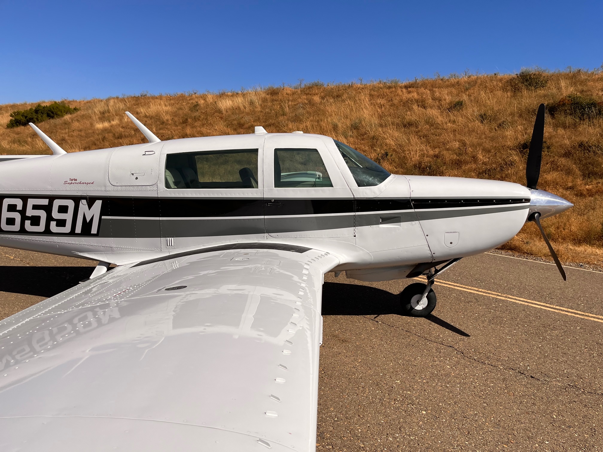 1983 Mooney M20K ROCKET, $159,500 (Here at Placerville) - N5659M