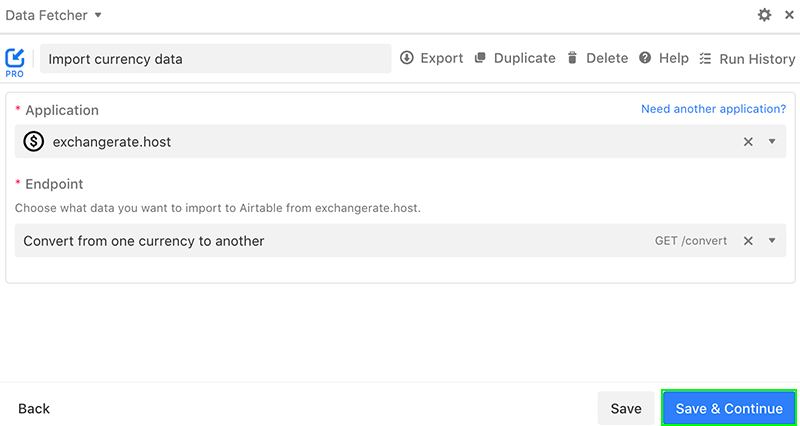 How To Import Data into Airtable When a Record is Updated