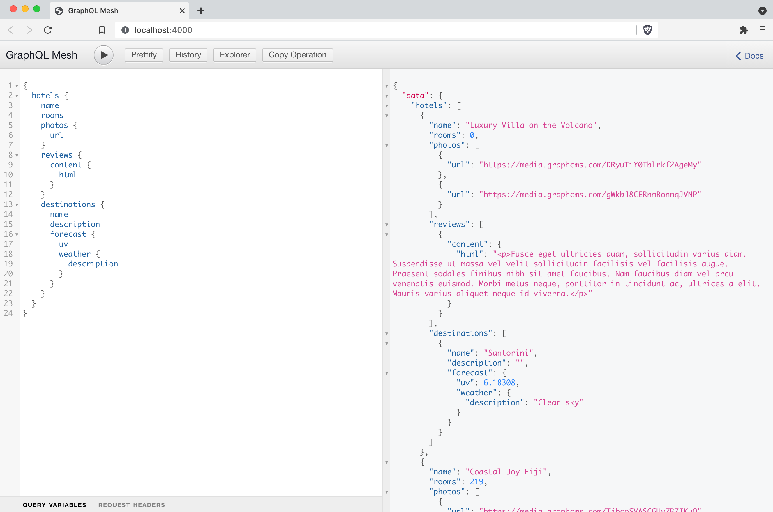 Working with Hygraph with the GraphQL Mesh | Hygraph