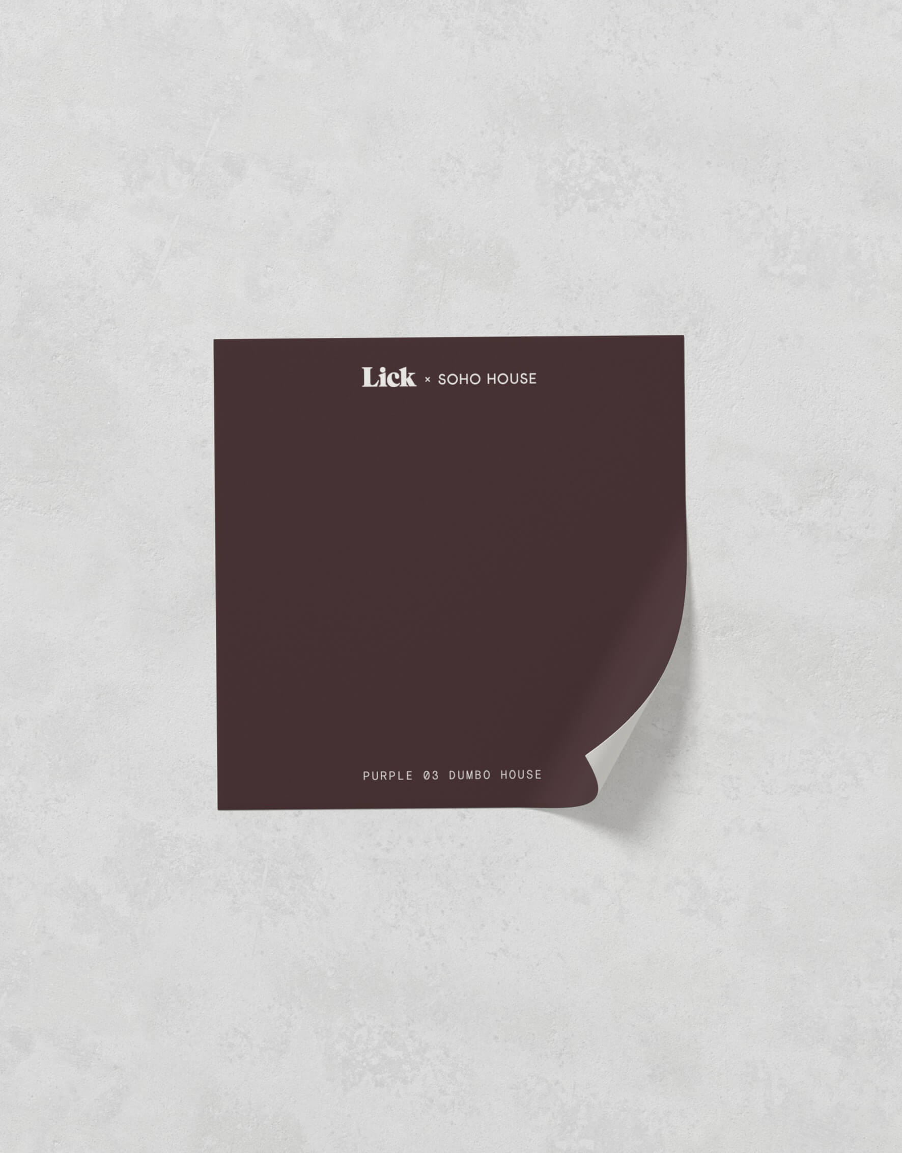 Purple 03: Dark Velvety Purple Paint - Paint Sample | Lick