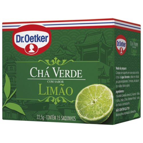 Chá Verde com Limão - Produtos