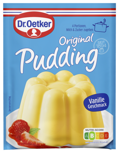 Original Pudding Vanille-Geschmack - Original Pudding | Dr. Oetker