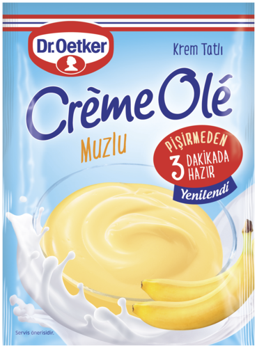 Crème Olé Muzlu - Krem Tatlılar | Dr. Oetker