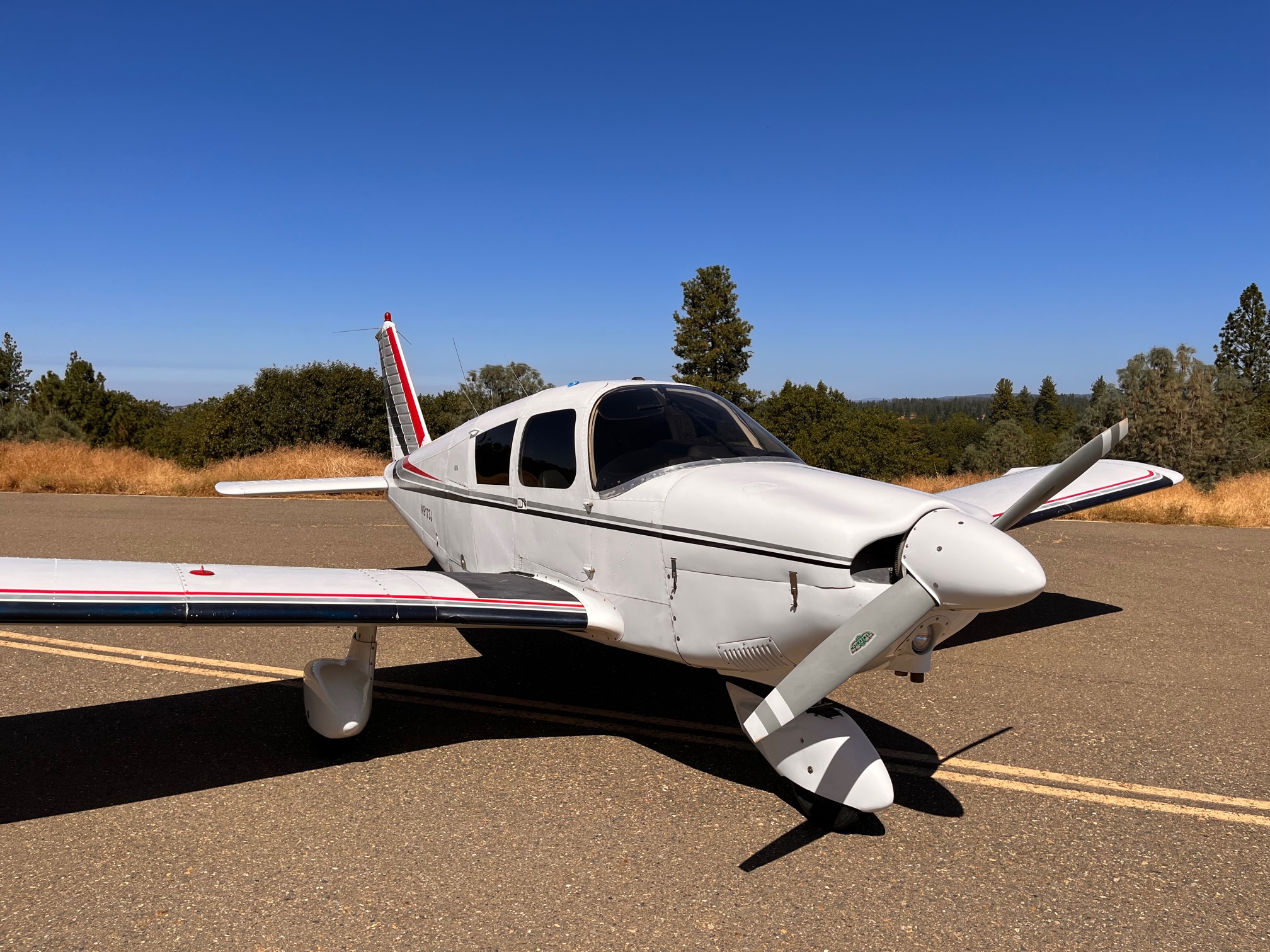 1966 PA-28 Cherokee 180 $84,500 (Here at Placerville) - N9173J