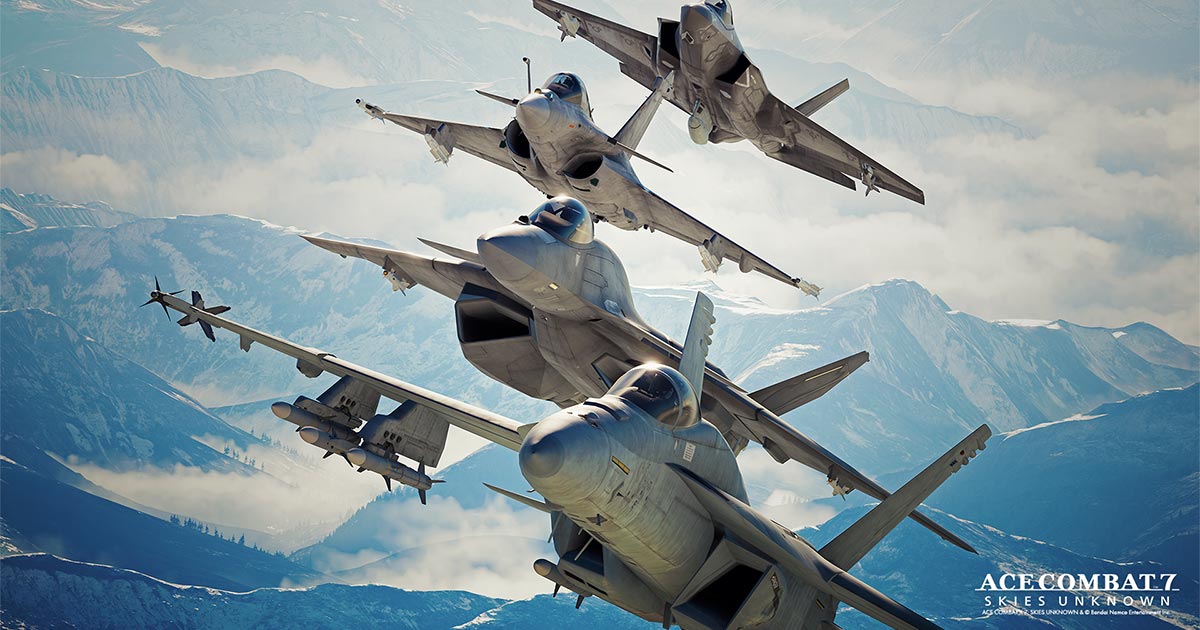 BEST-SELLING AIR COMBAT GAME ACE COMBAT 7: SKIES UNKNOWN SORTIES TO ...