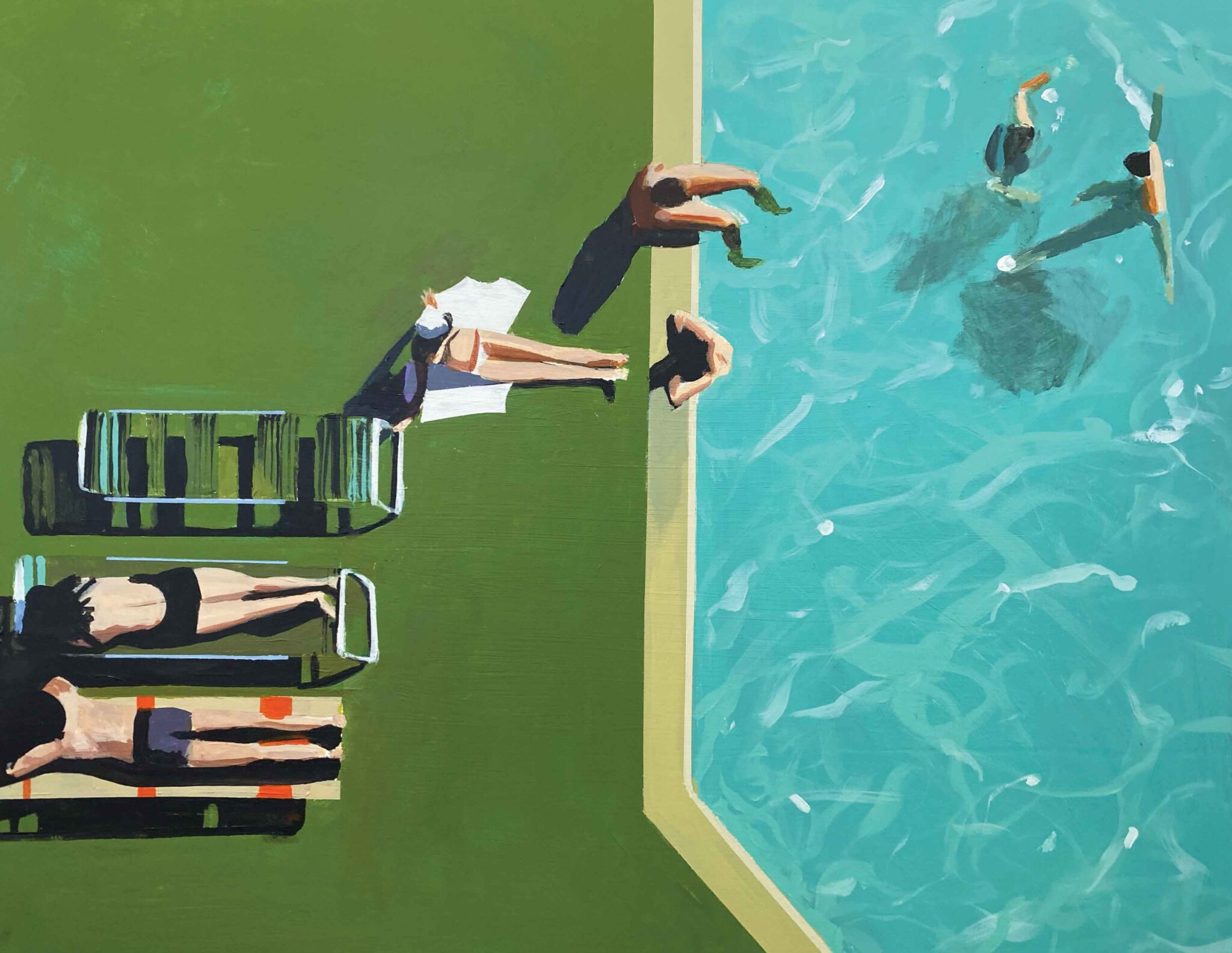 Jessica Brilli: Painting Memories of Mid-Century Suburban Americana