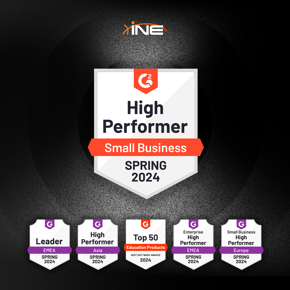 INE Recognized as Top Training Provider by G2, Named to 2024 Bes...