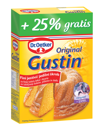 Gustin fini jestivi škrob