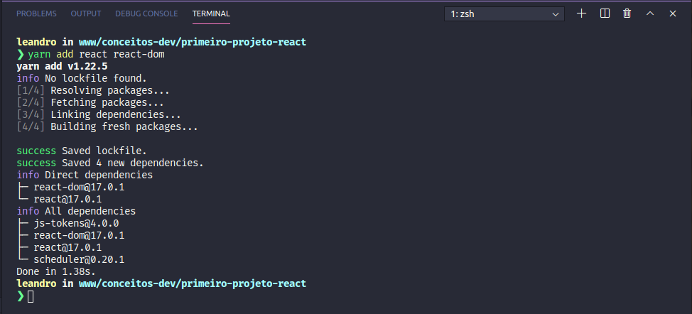 Criando uma aplicação React do zero! · The Xcodes