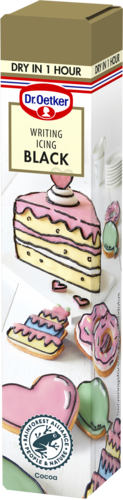 Writing Icing Black - Glasur | Dr. Oetker