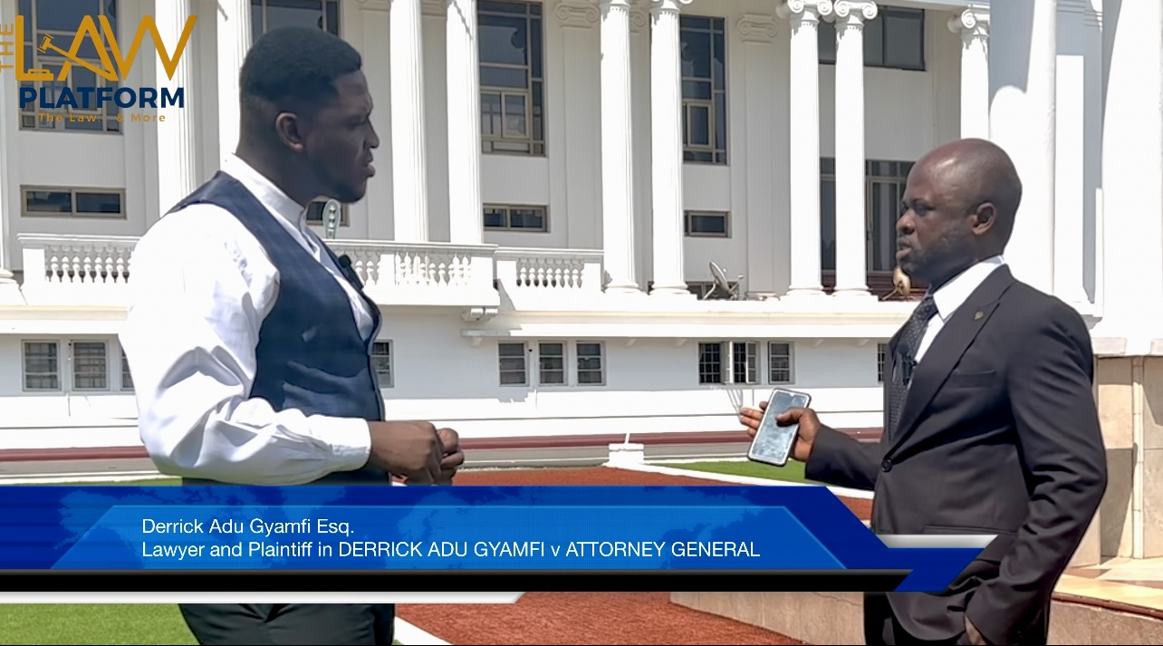 WATCH: Lawyer-plaintiff explains the effect of DERICK ADU GYAMFI v ...