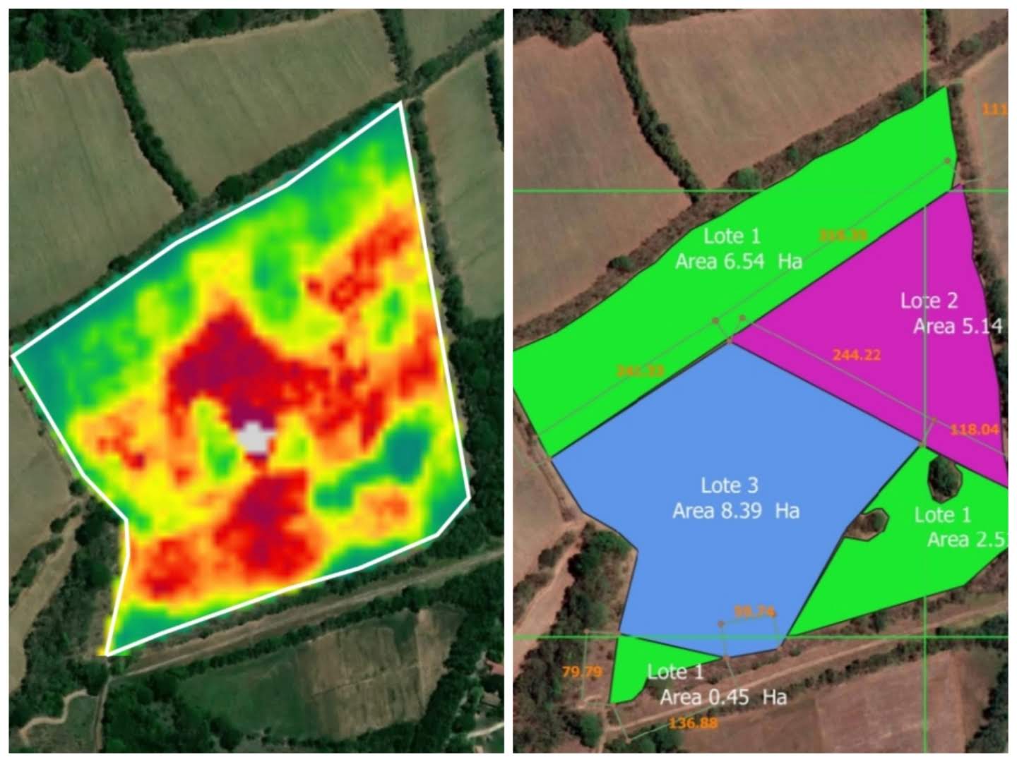 Clasificacion con NDVI | ABC Geomática Agrícola SRL
