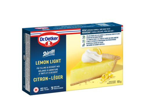 Lemon Light Pie Filling & Dessert Mix - Dessert Mixes | Dr. Oetker
