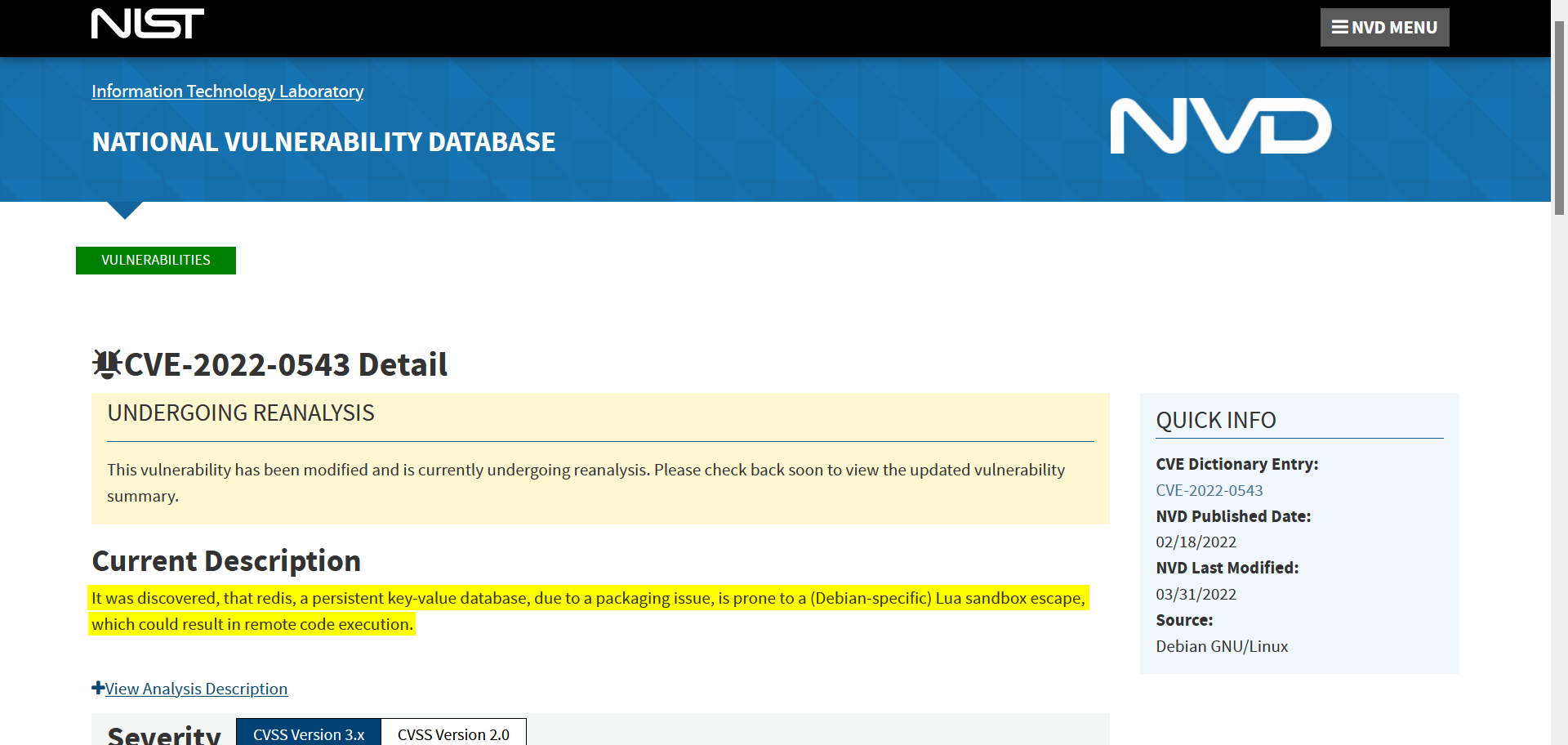 Lab Walkthrough - [CVE-2022–0543]: Lua Sandbox Escape in Redis